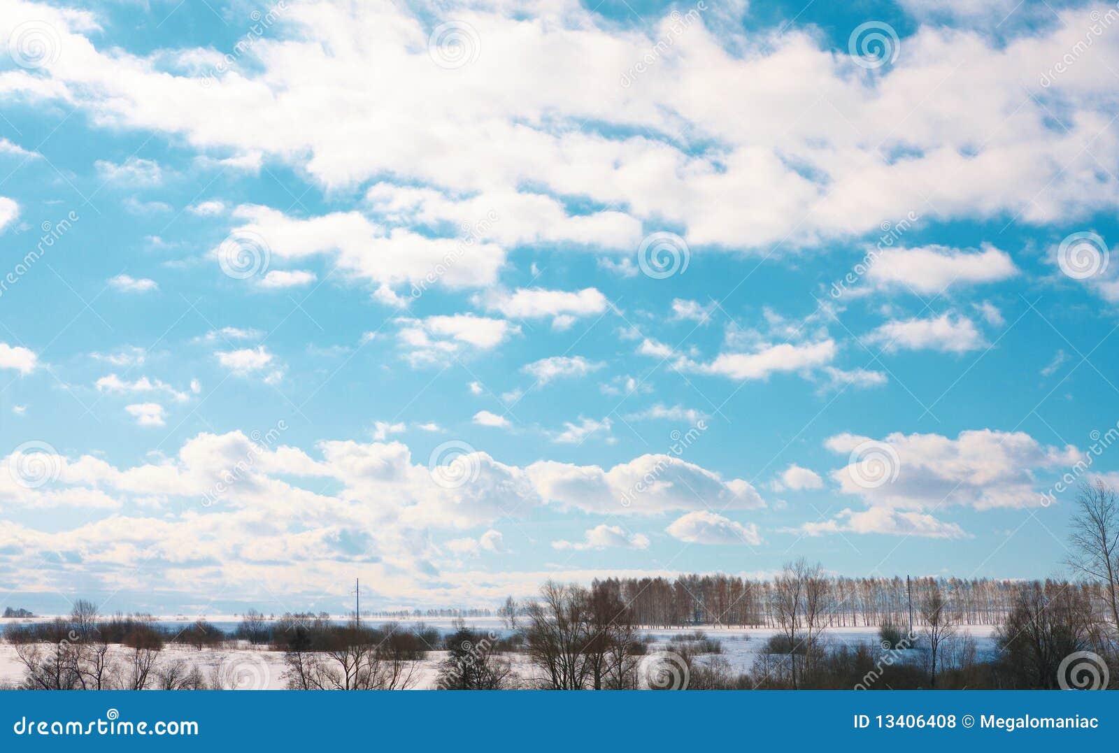Skyscape stock photo. Image of snowdrift, skyscape, background - 13406408