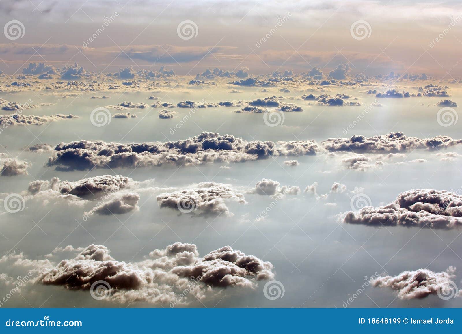 Skyscape stock image. Image of scape, clouds, sunset - 18648199