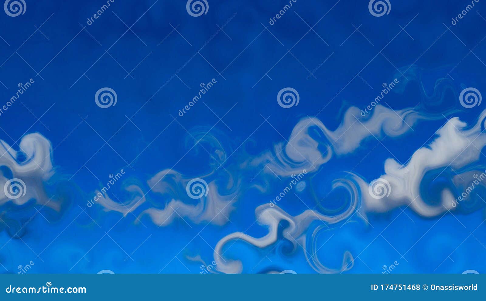 Skyscape Clouds Abstract Background Art Stock Photo - Image of ...