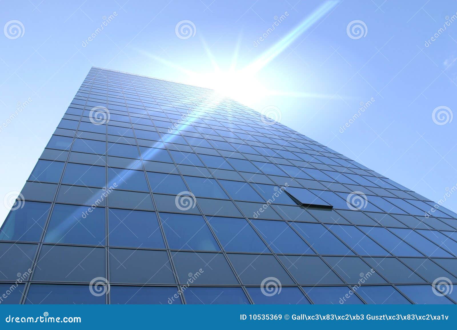 Skyscraper stock image. Image of american, exterior, lighting - 10535369