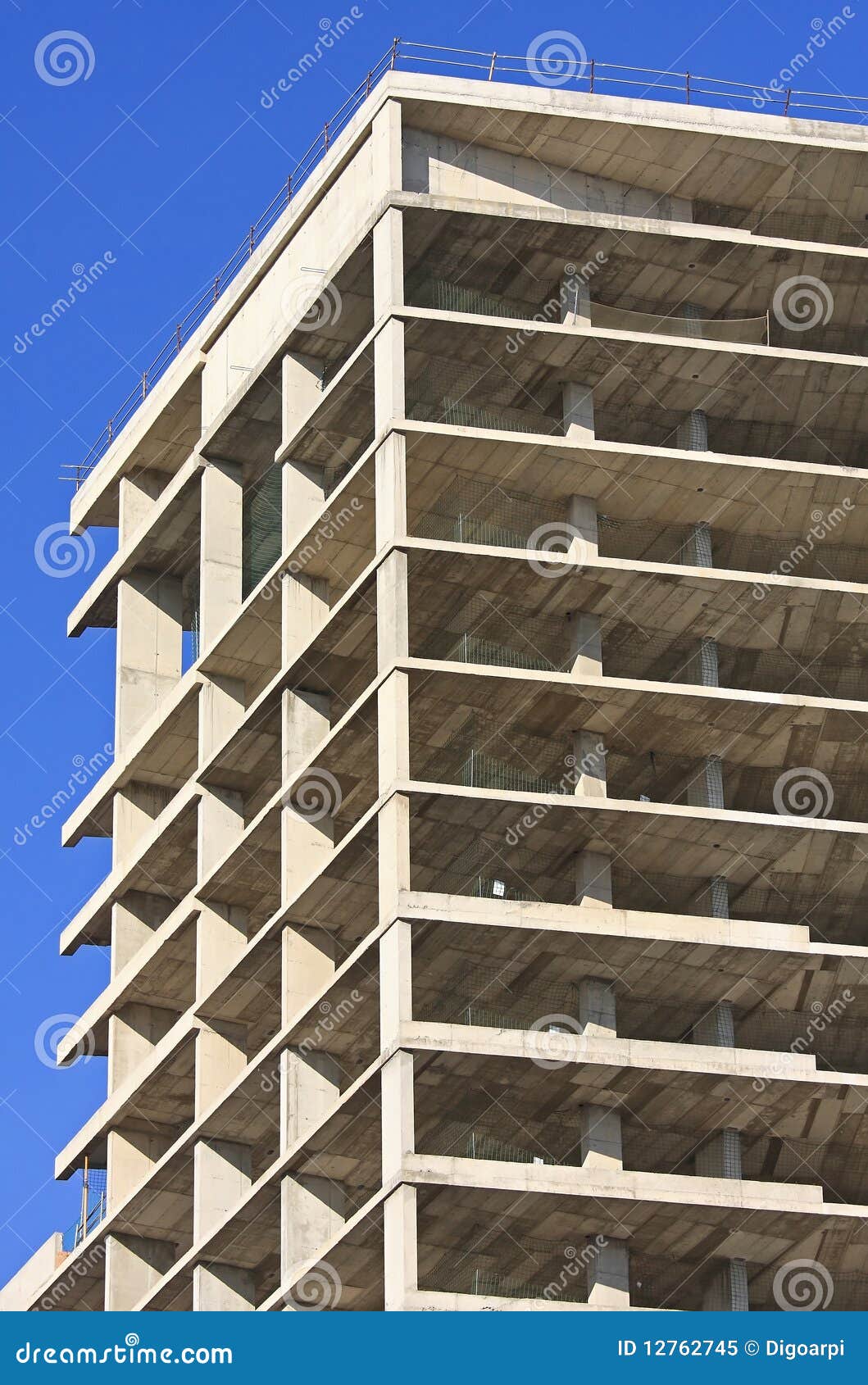 Skyscraper stock image. Image of concrete, site, design - 12762745
