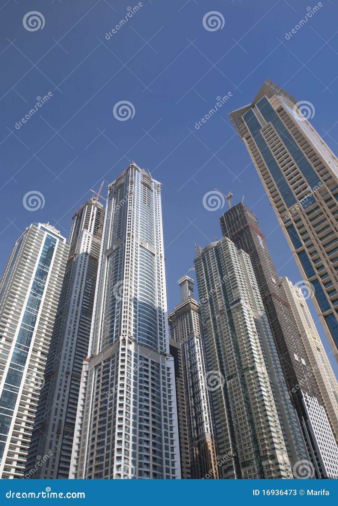 Skyscraper stock image. Image of blue, building, facade - 16936473