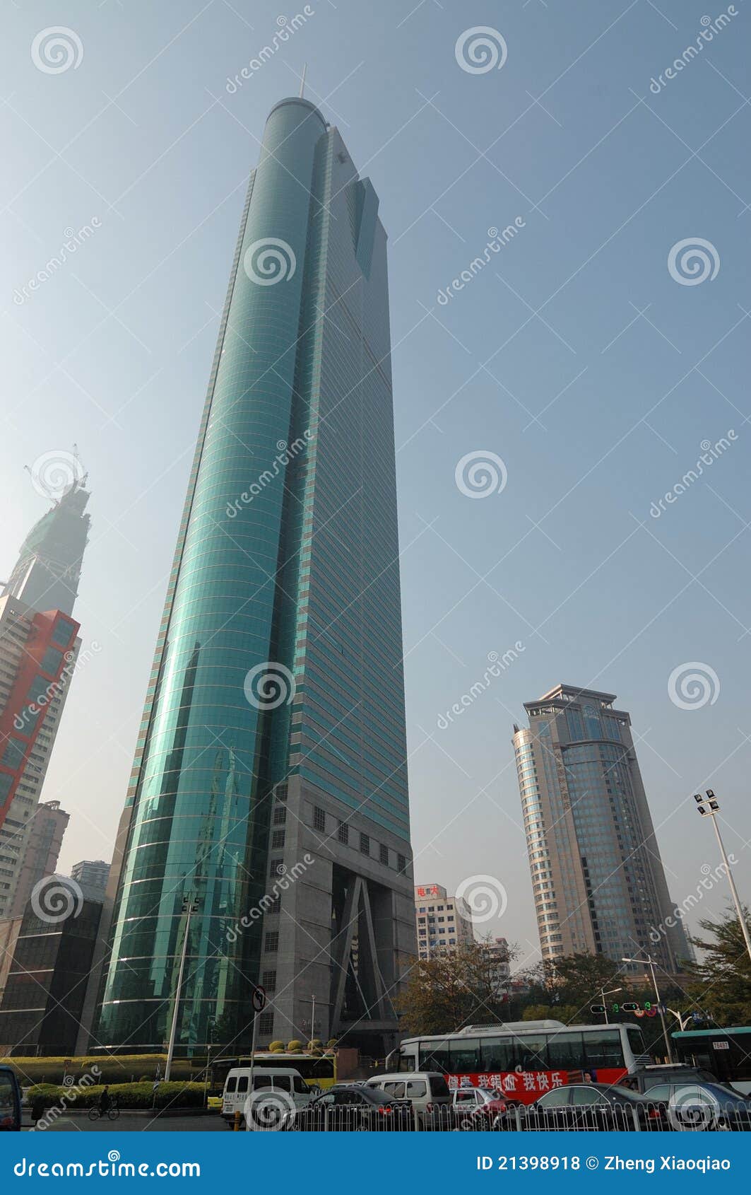 Skyscraper editorial stock photo. Image of company, business - 21398918