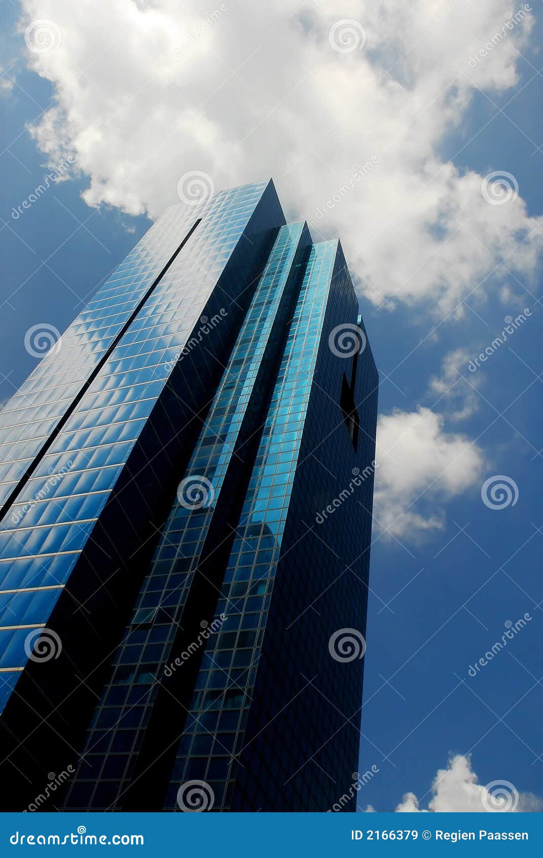 Skyscraper stock image. Image of clouds, architecture - 2166379