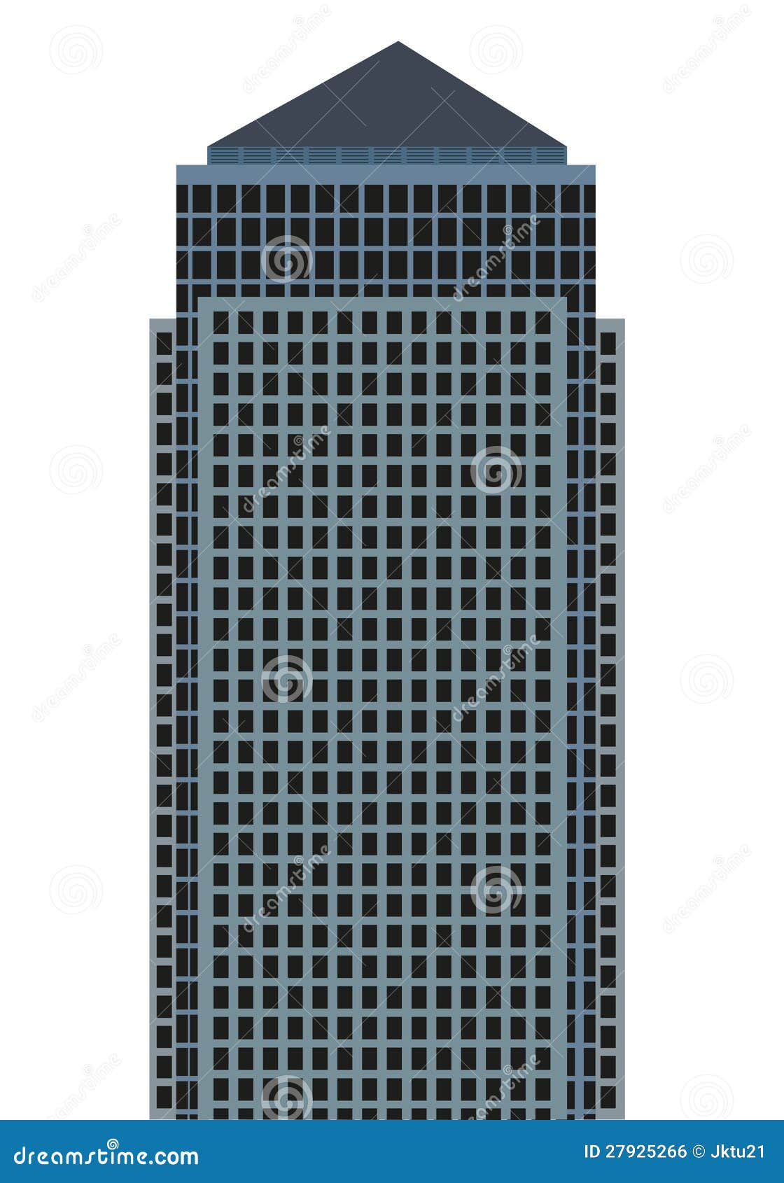 Skyscraper stock vector. Illustration of construction - 27925266