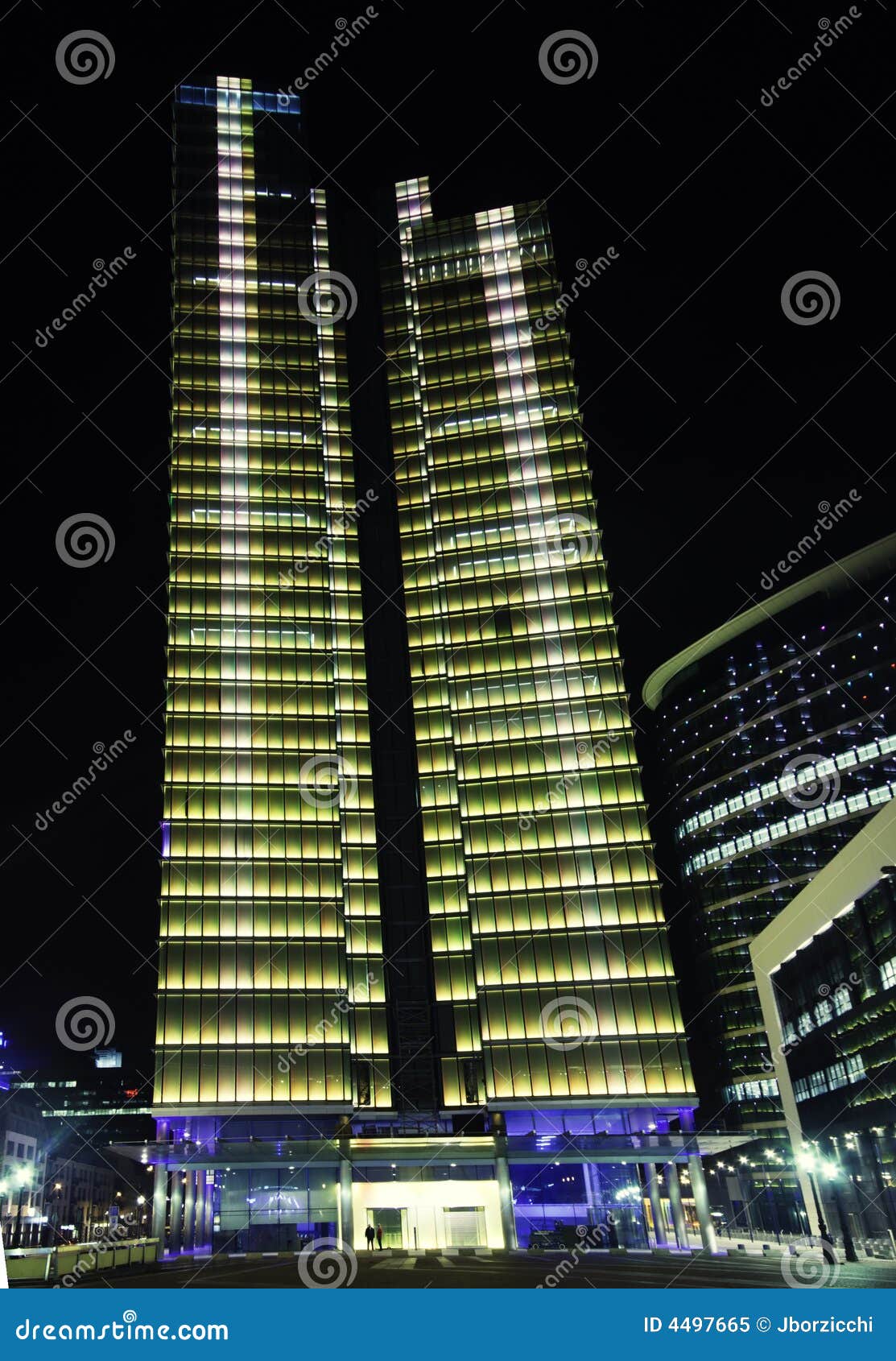 Skyscraper stock image. Image of multiple, idyllic, colors - 4497665