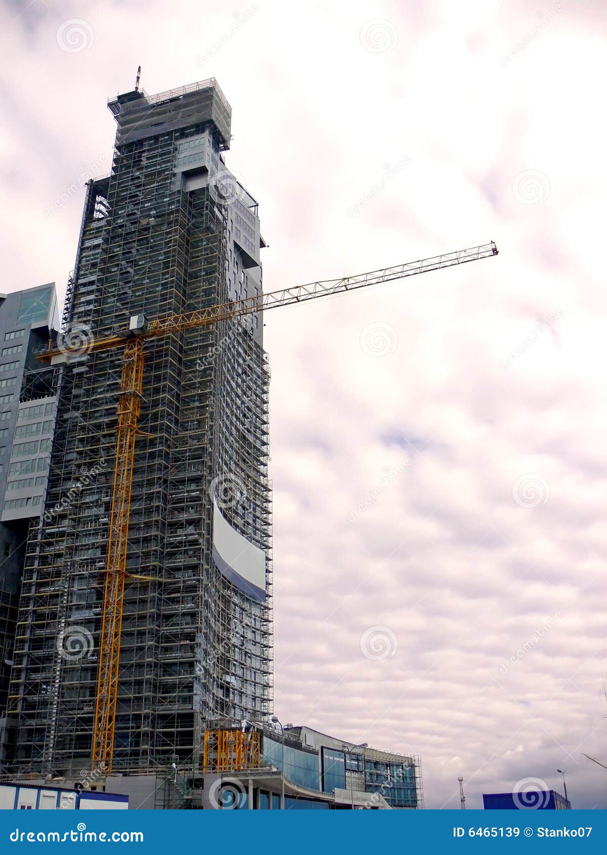 Skyscraper stock image. Image of lift, blank, build, sphere - 6465139