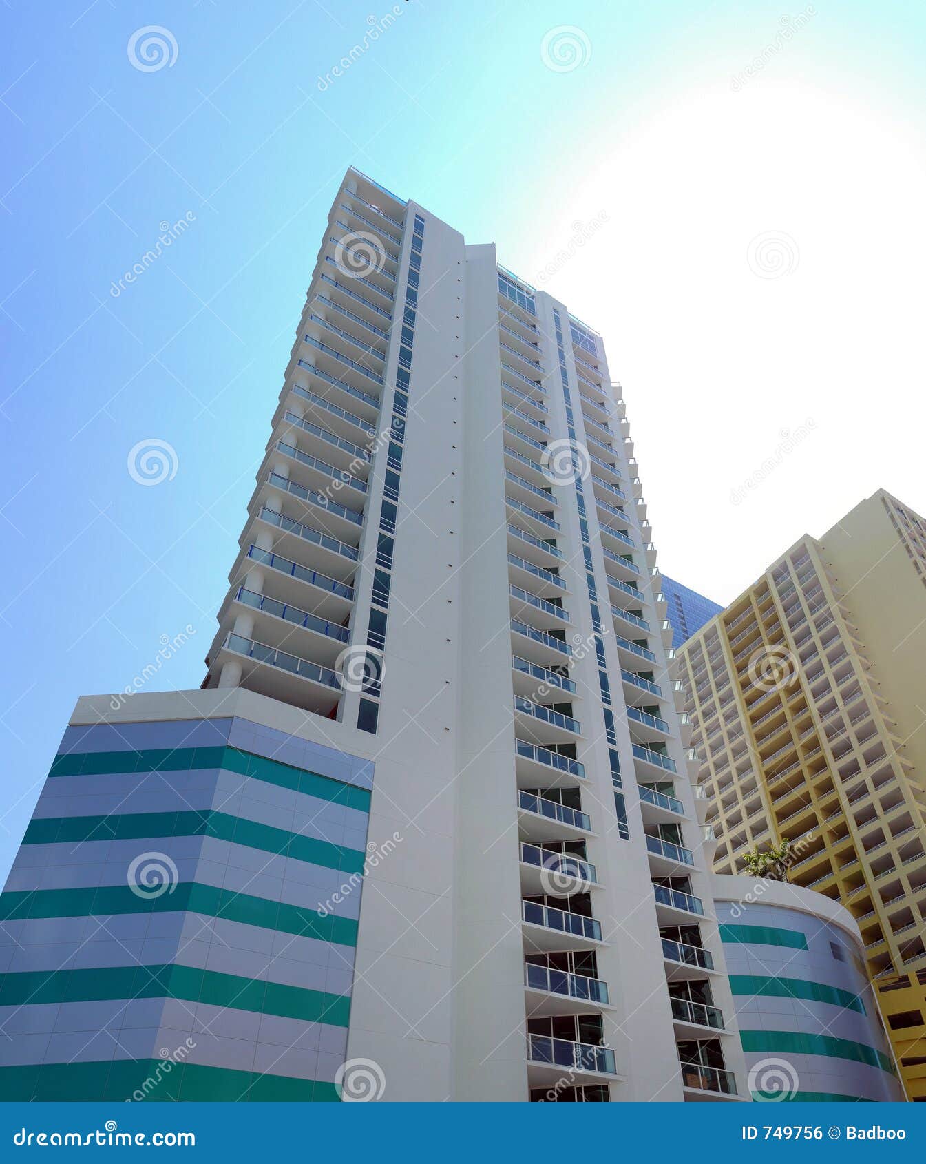 Skyscraper stock photo. Image of reflection, miami, exciting - 749756