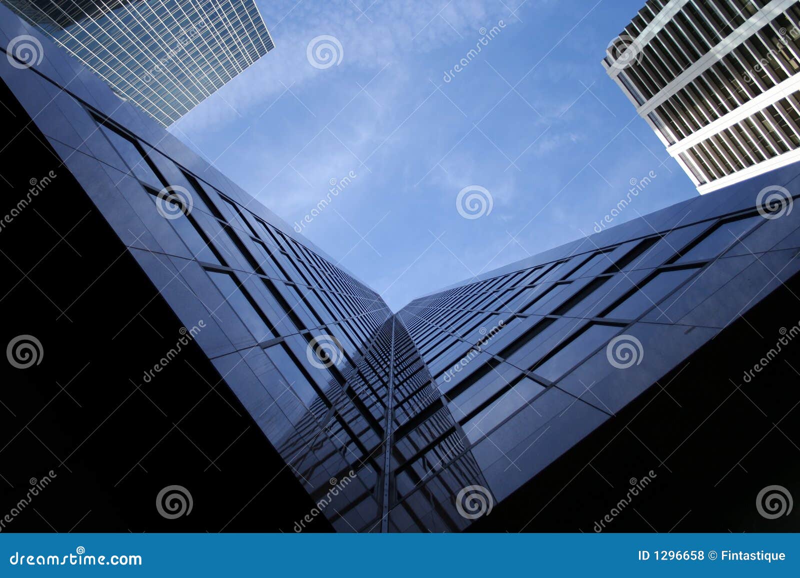 Skyscraper abstract stock photo. Image of tall, premises - 1296658