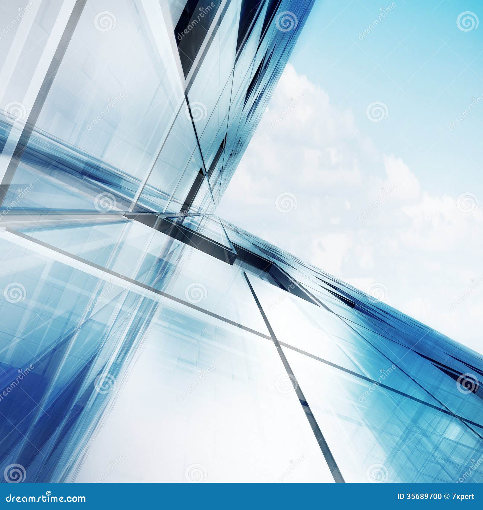 Skyscraper Abstract Concept Stock Photo - Image of angle, concept: 35689700