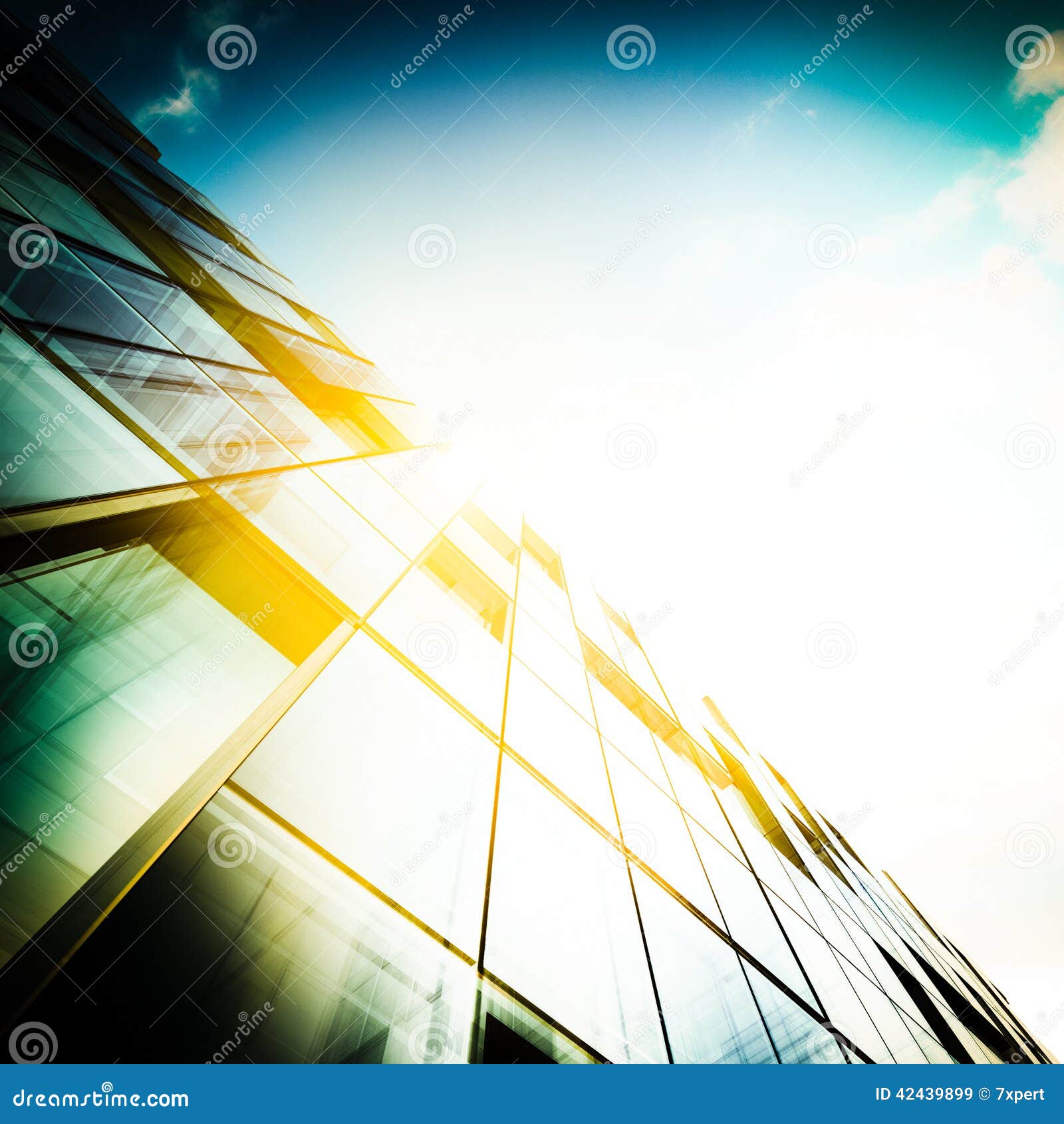 Skyscraper Abstract Concept Stock Illustration - Illustration of ...