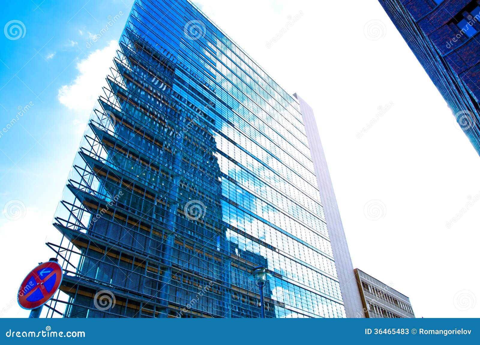 Skyscraper stock image. Image of downtown, outdoors, exterior - 36465483