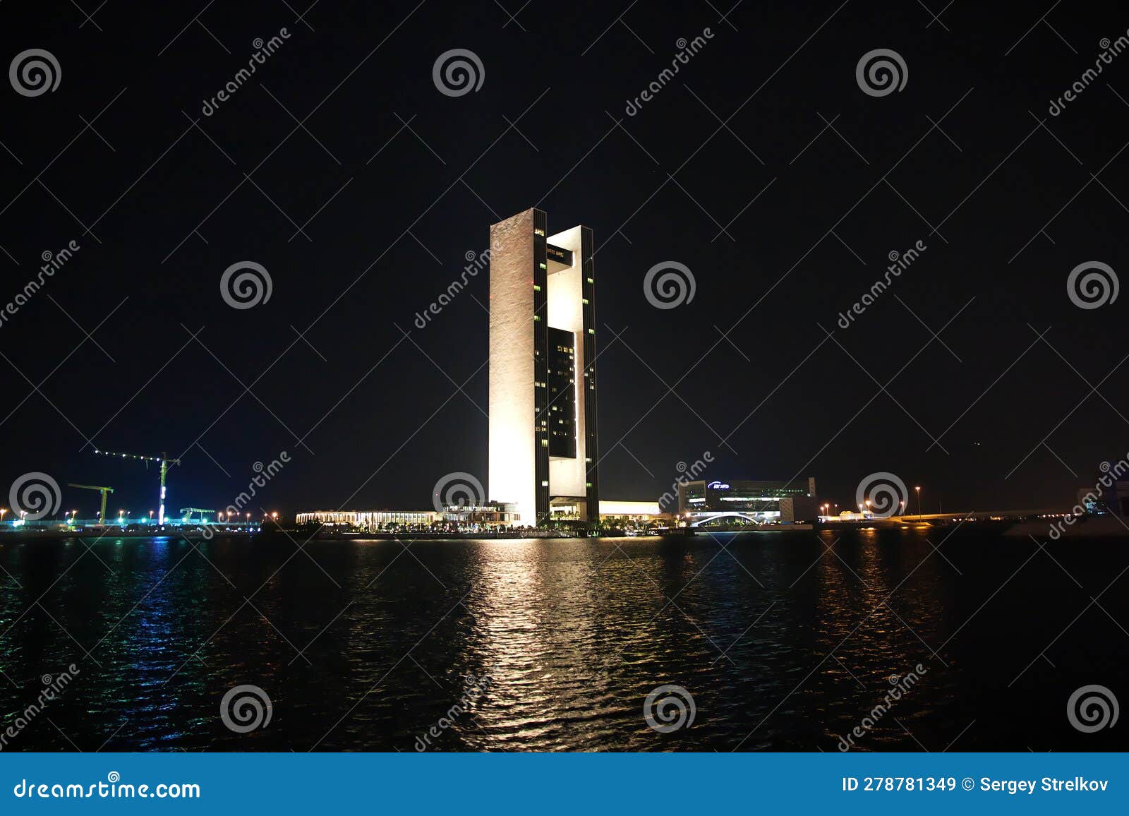 The Skyscraper in Bahrain Financial Harbour, Manama, Bahrain Editorial ...