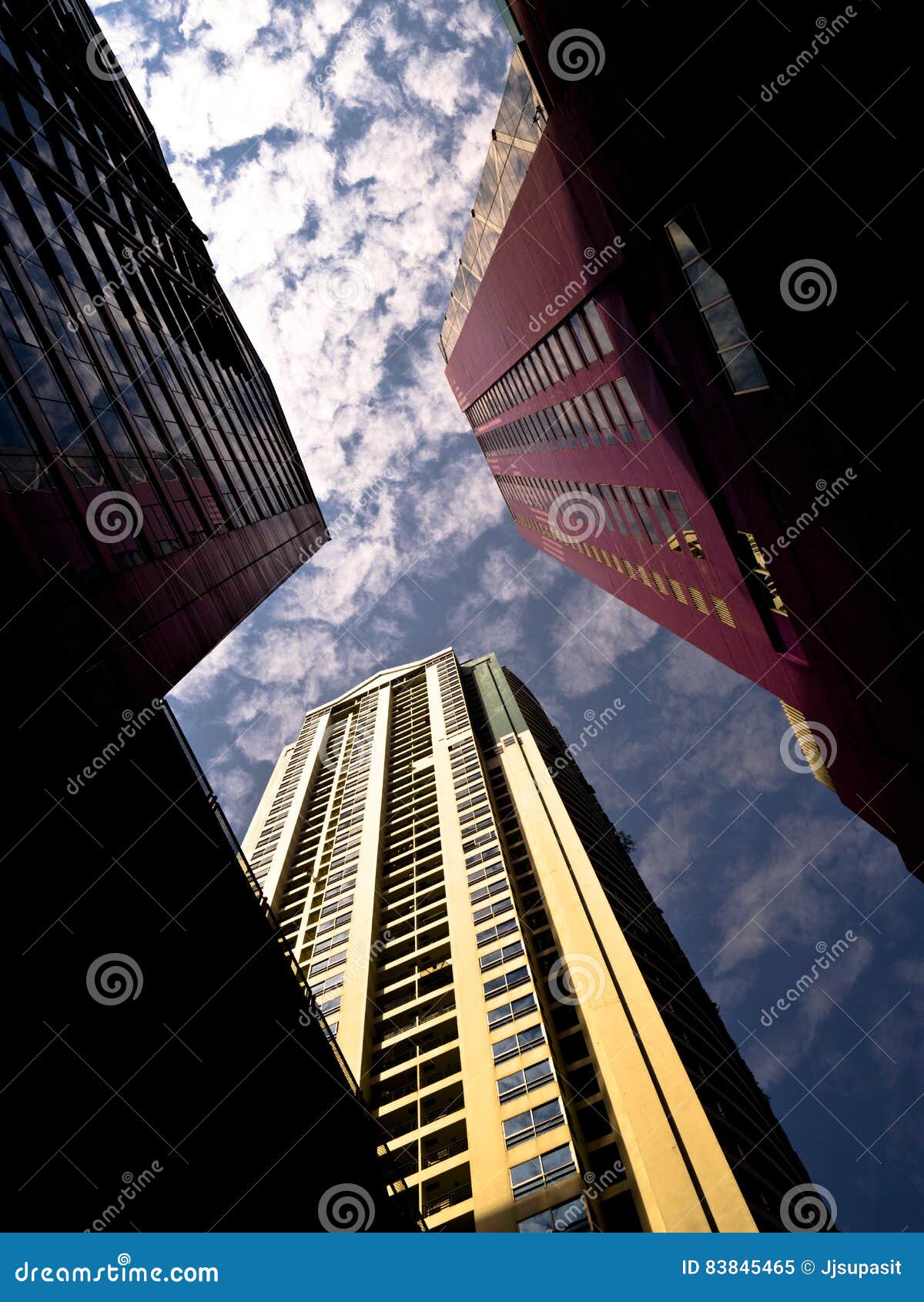 Skyscraper buildding stock image. Image of light, outdoor - 83845465