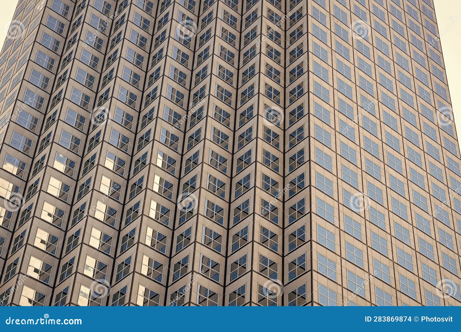 Skyscraper Building Exterior Background Structure. Building Exterior ...