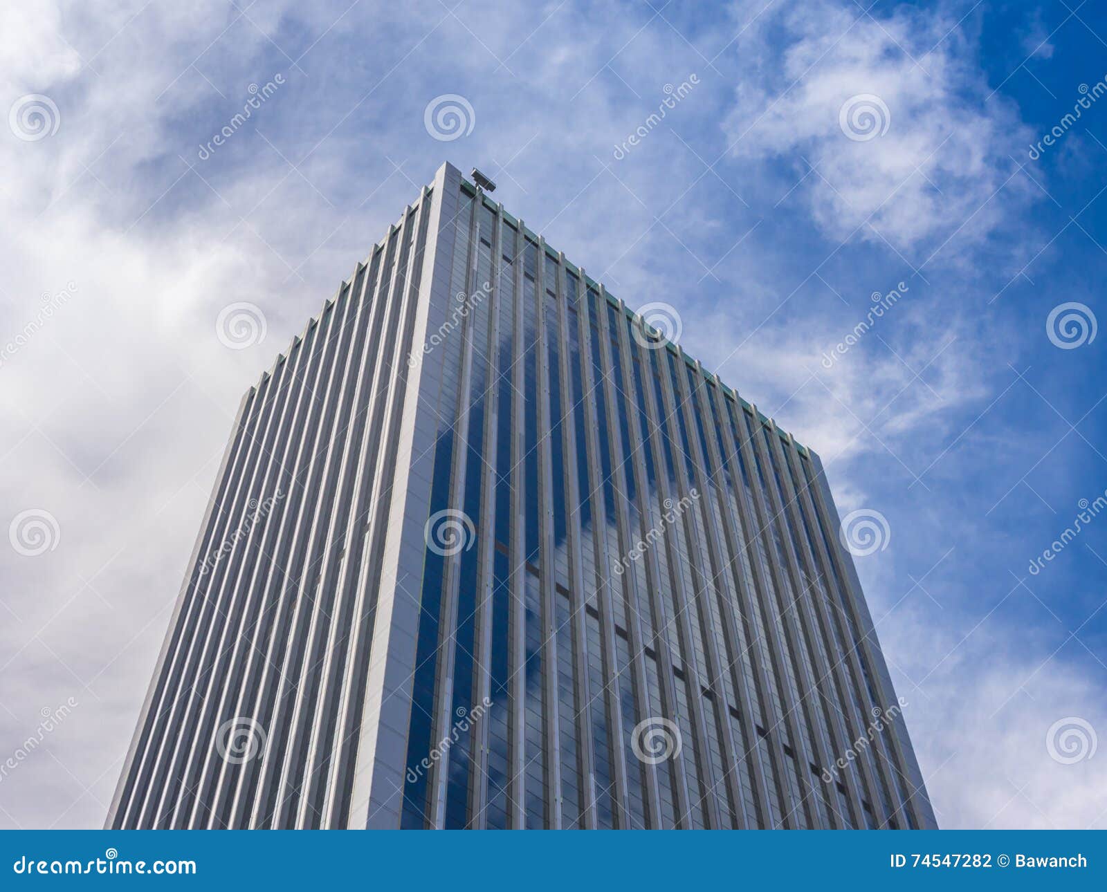 Skyscraper Building and Sky View Stock Photo - Image of high, cityscape ...
