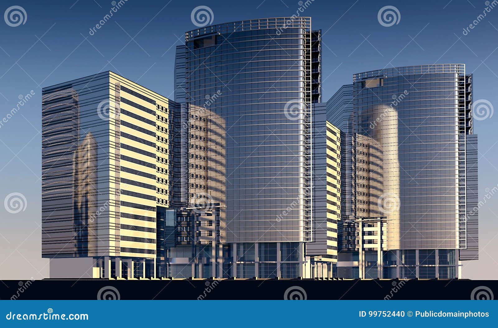 Skyscraper, Building, Tower Block, Metropolis Picture. Image: 99752440