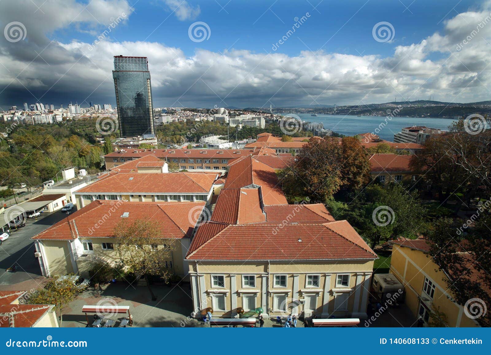 Skyscraper and buildings stock image. Image of city - 140608133