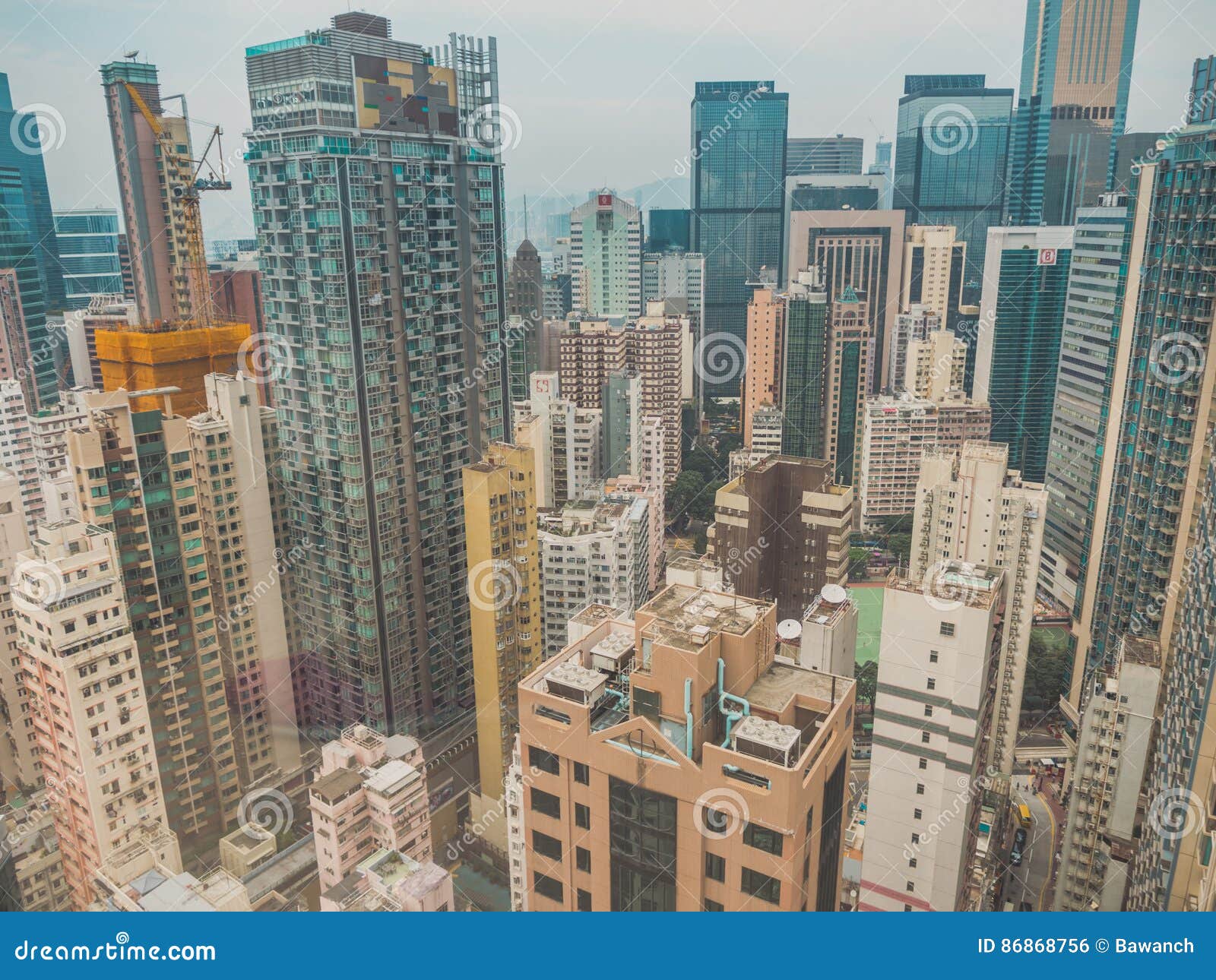 Skyscraper Buildings and Sky View Stock Photo - Image of corporate ...