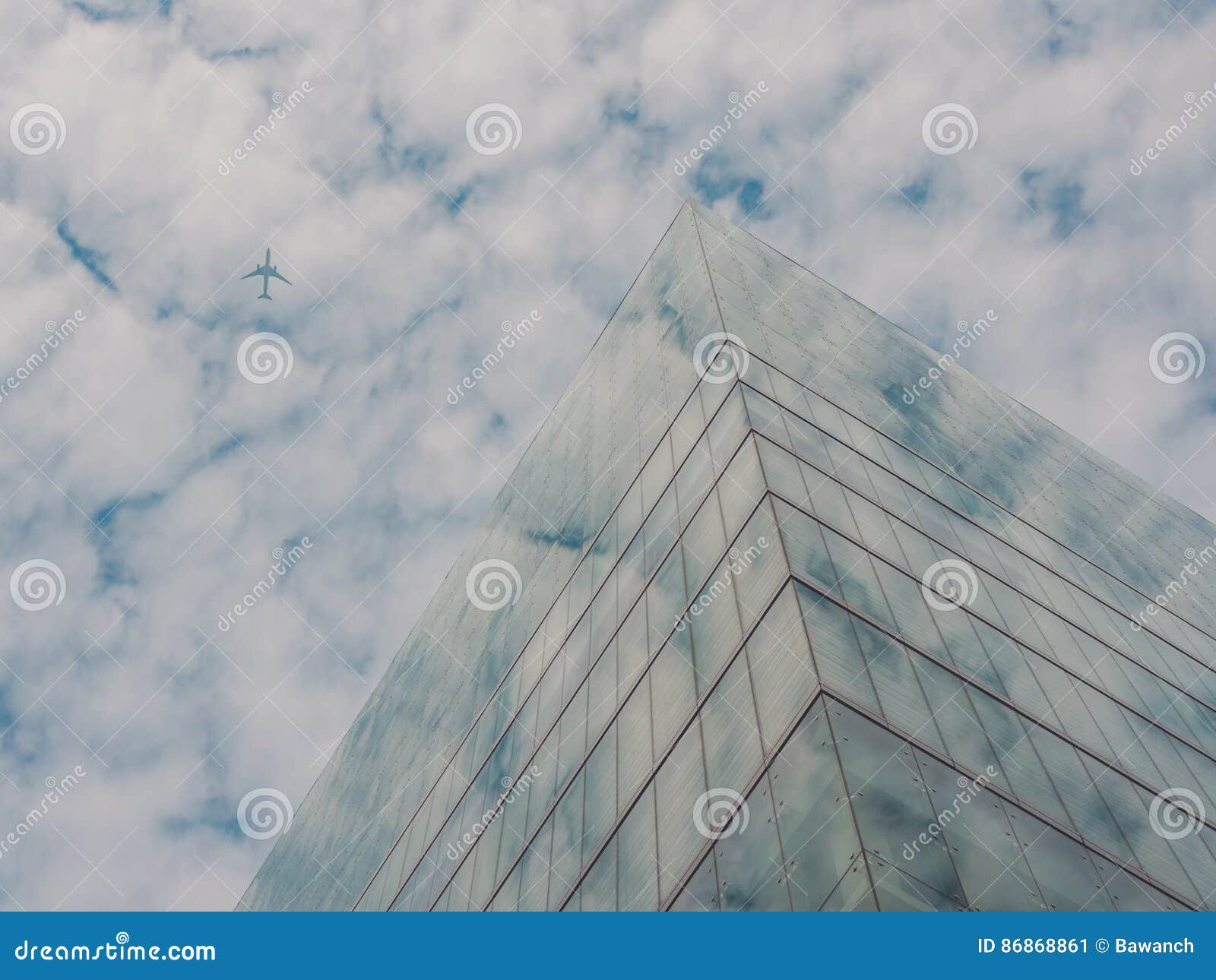 Skyscraper Buildings and Sky View Stock Image - Image of built ...
