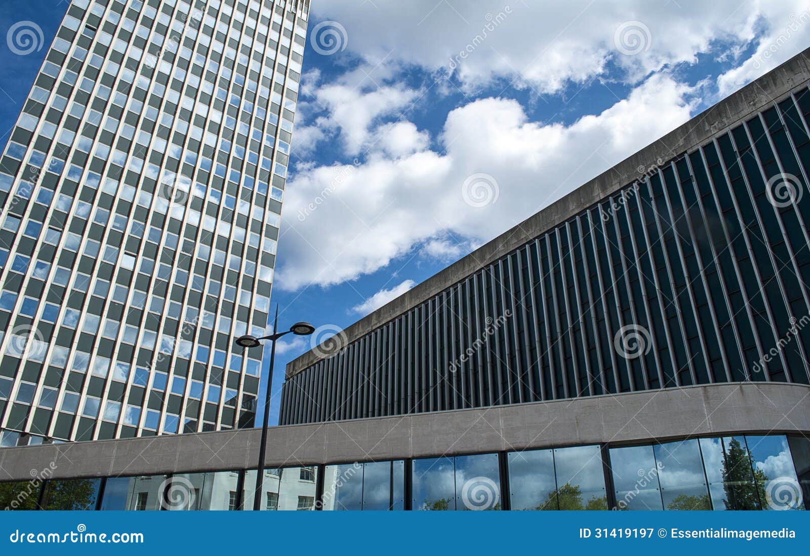 Skyscraper Complex stock image. Image of large, construction - 31419197