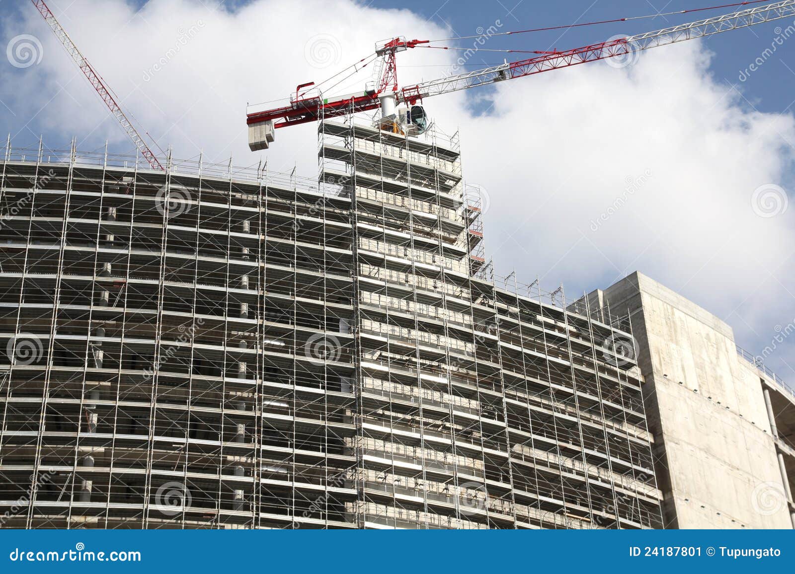Skyscraper construction stock image. Image of italy, modern - 24187801