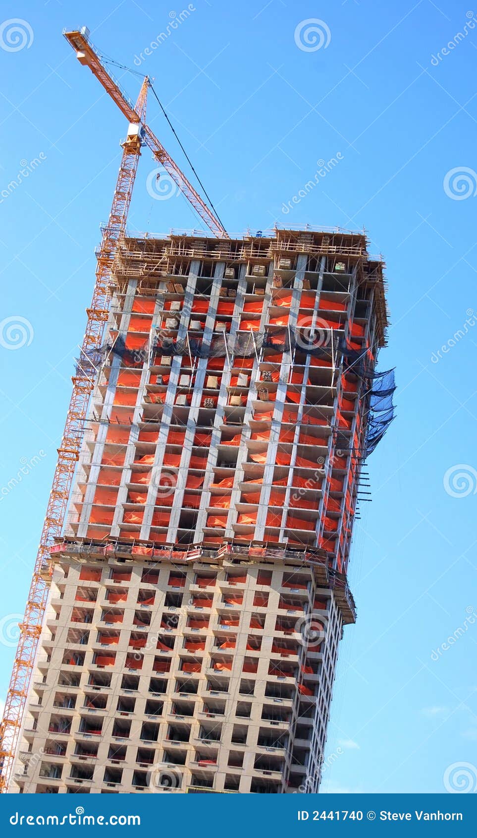 Skyscraper Construction Stock Photography | CartoonDealer.com #10516490