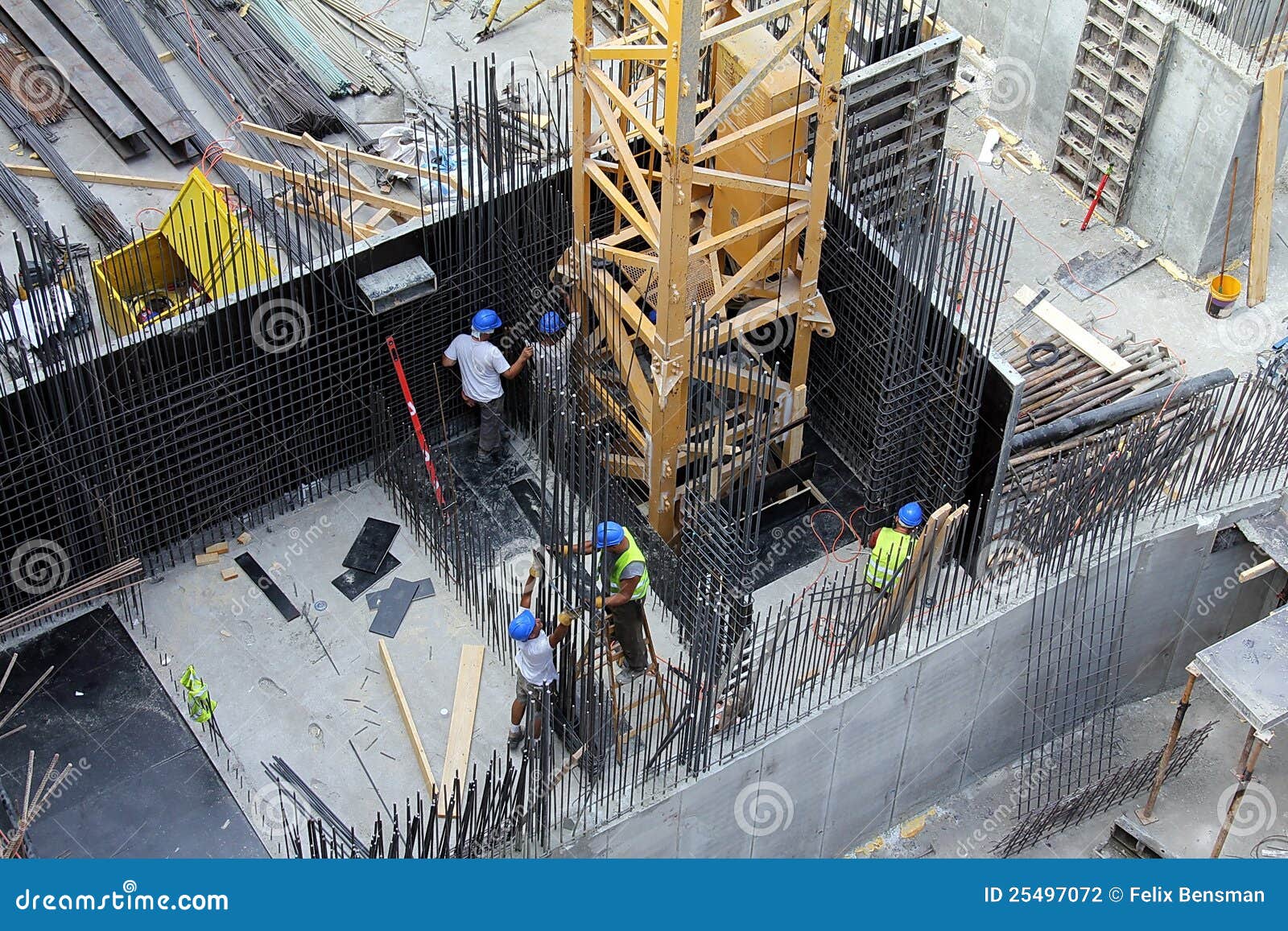 Skyscraper construction stock photo. Image of construction - 25497072