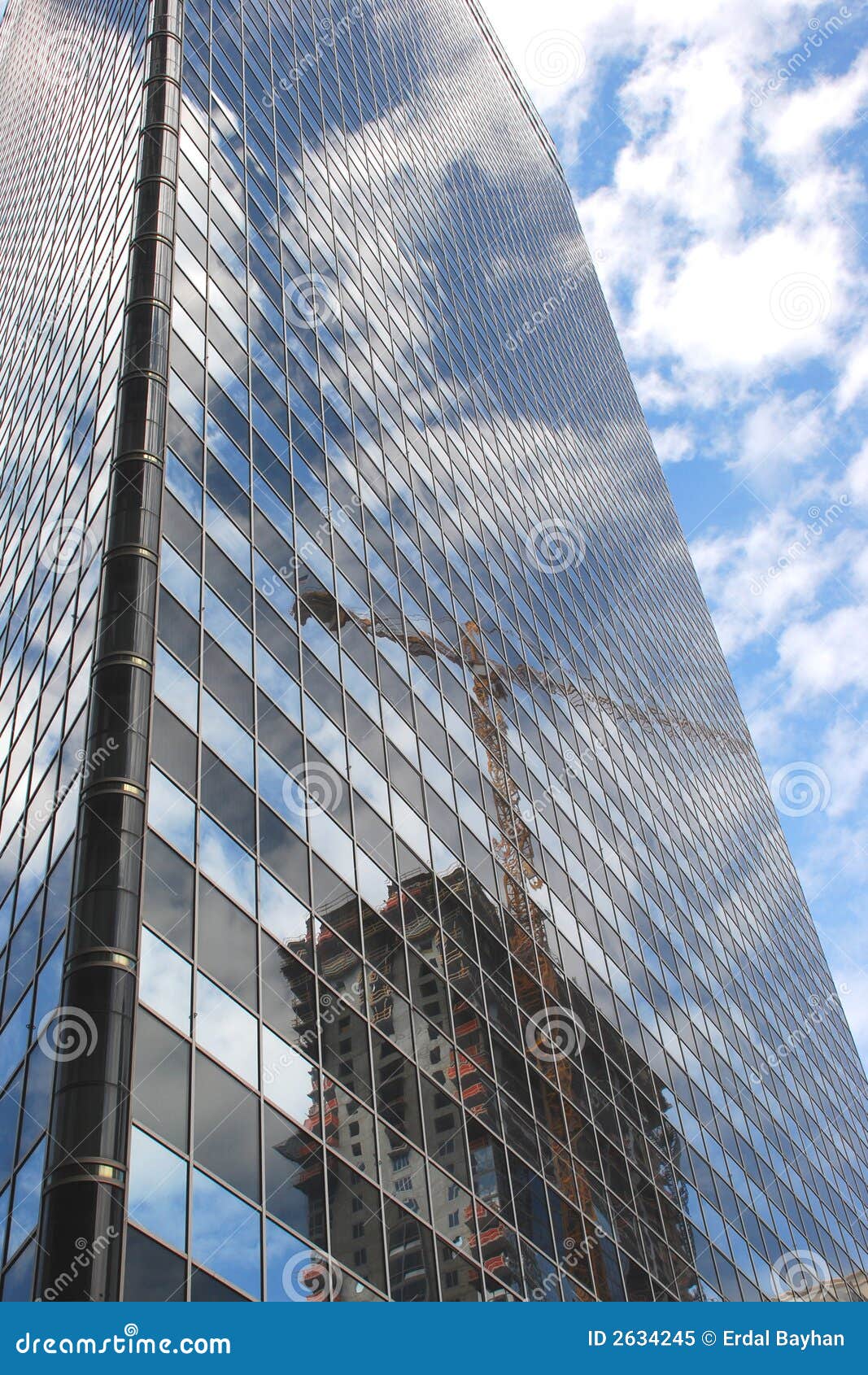 Skyscraper construction stock image. Image of skyscraper - 2634245