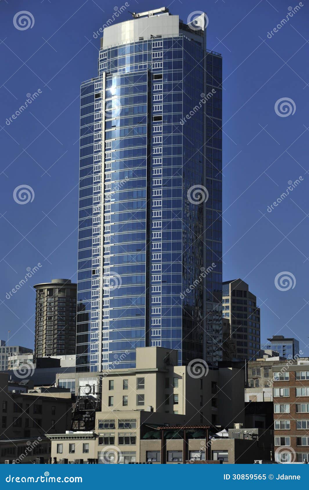 Skyscraper, Downtown Seattle, USA Editorial Image - Image of scraper ...