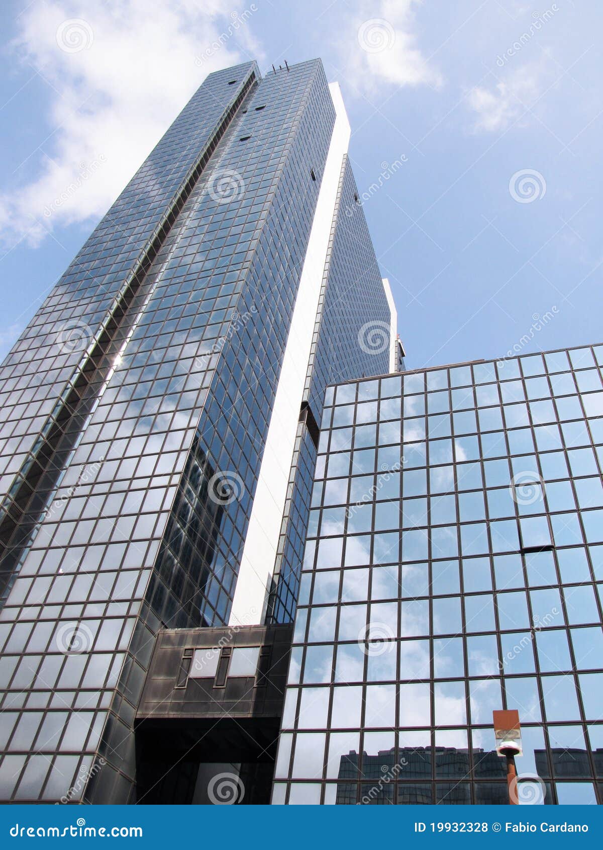 Skyscraper facade stock photo. Image of glass, reflection - 19932328