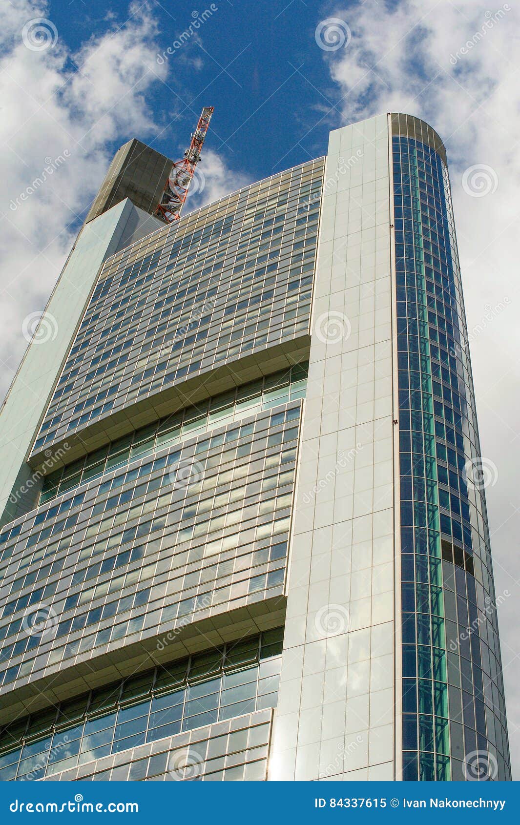 Skyscraper in Frankfurt am Main Stock Image - Image of frankfurt ...