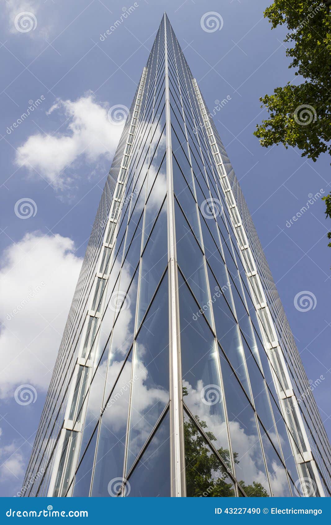 Skyscraper stock photo. Image of building, concrete, modern - 43227490