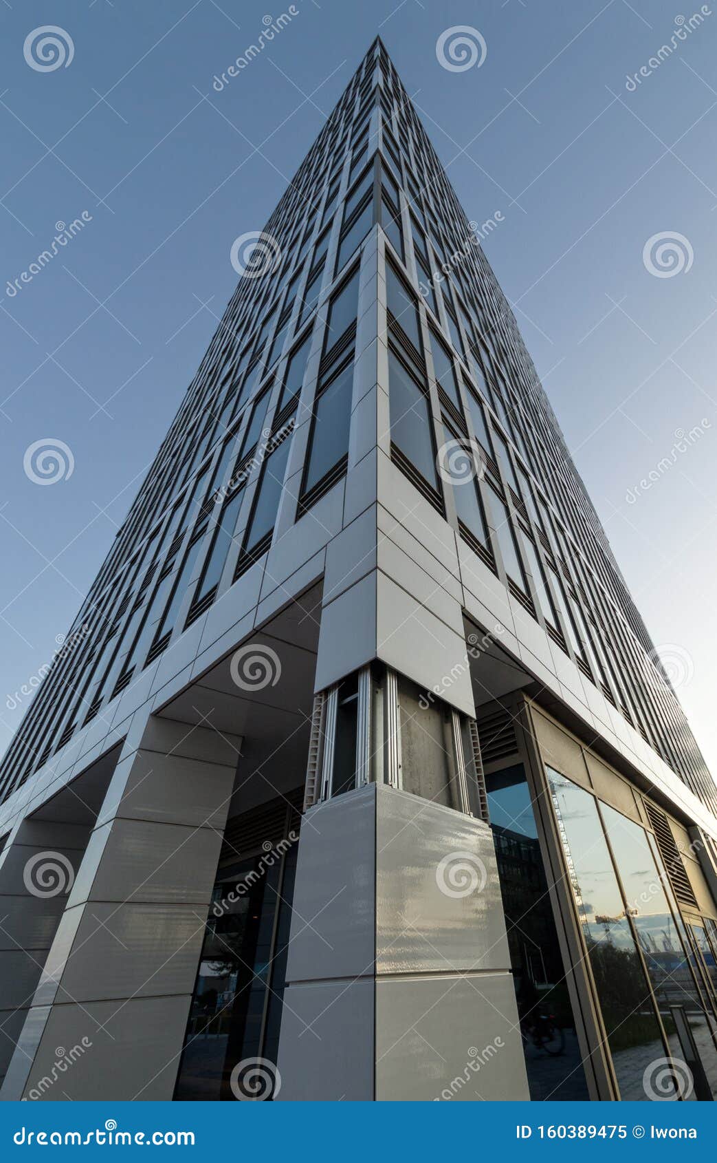 Skyscraper House Architekture Stock Image - Image of office, design ...