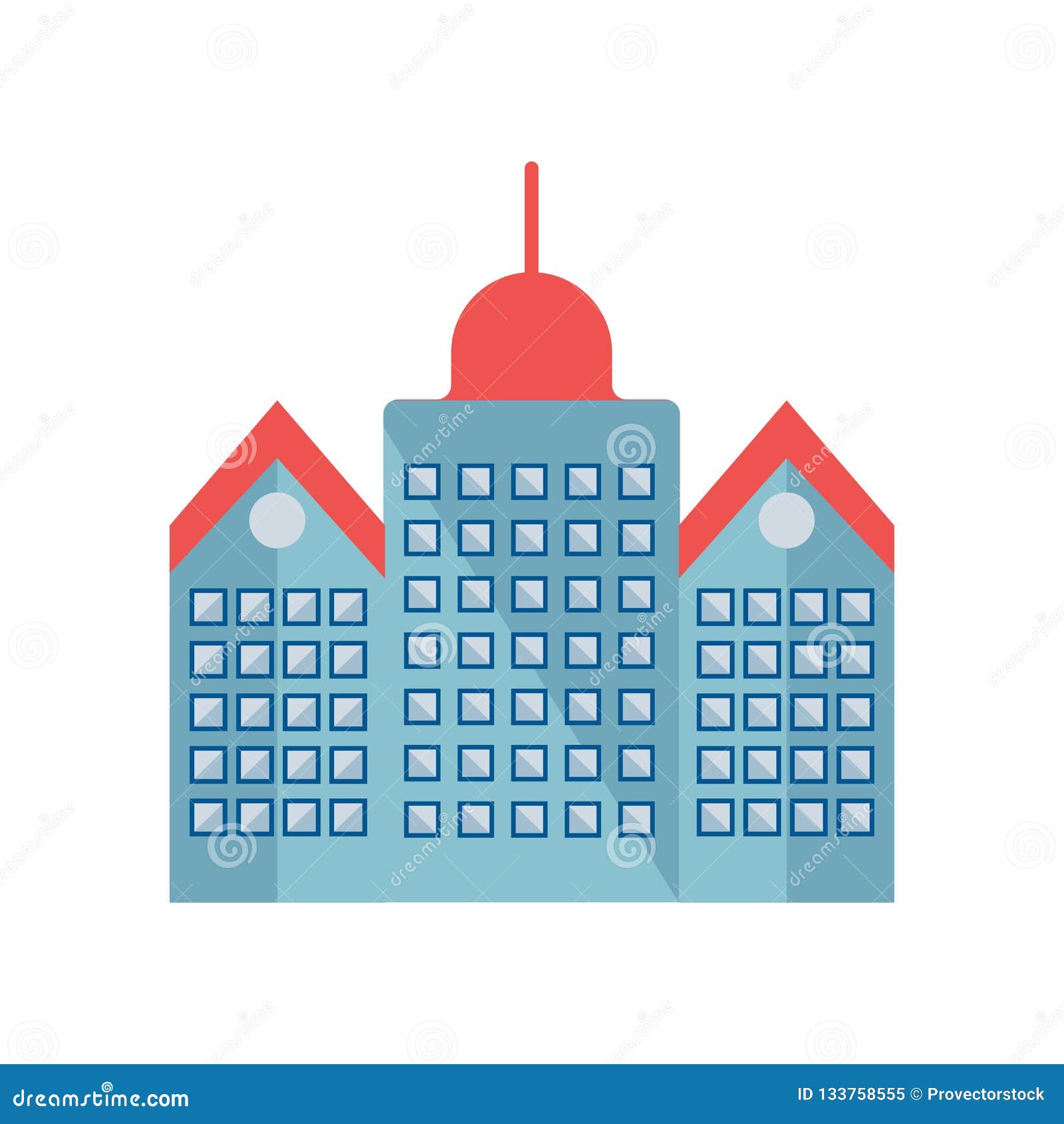 Vector Skyscraper Symbols