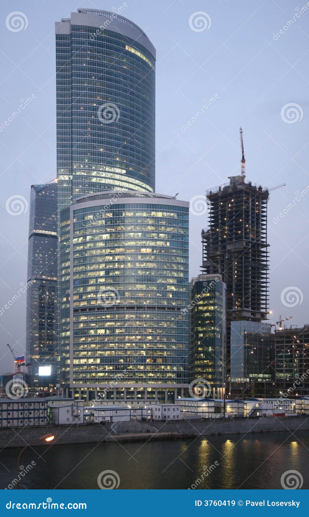 Skyscraper light stock image. Image of construction, material - 3760419