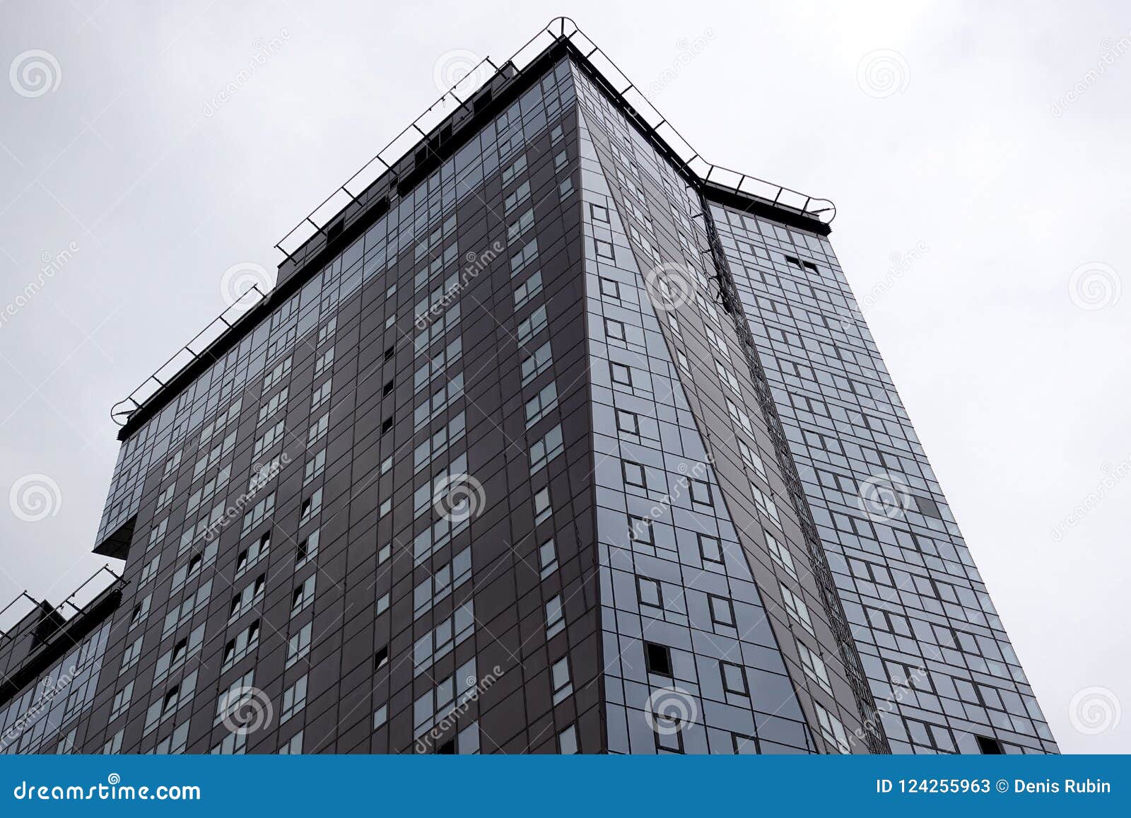Skyscraper in the Megalopolis Stock Image - Image of city, tower: 124255963