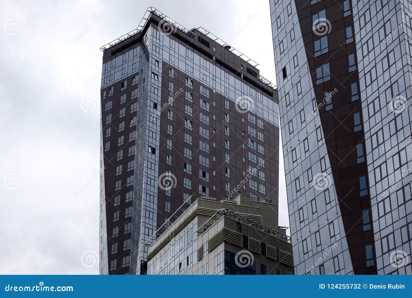 Skyscraper in the Megalopolis Stock Photo - Image of business ...