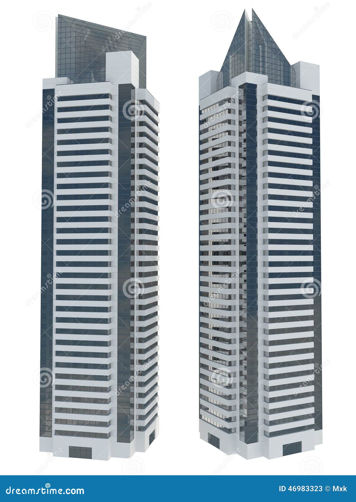 Skyscraper Model Royalty-Free Stock Photography | CartoonDealer.com ...