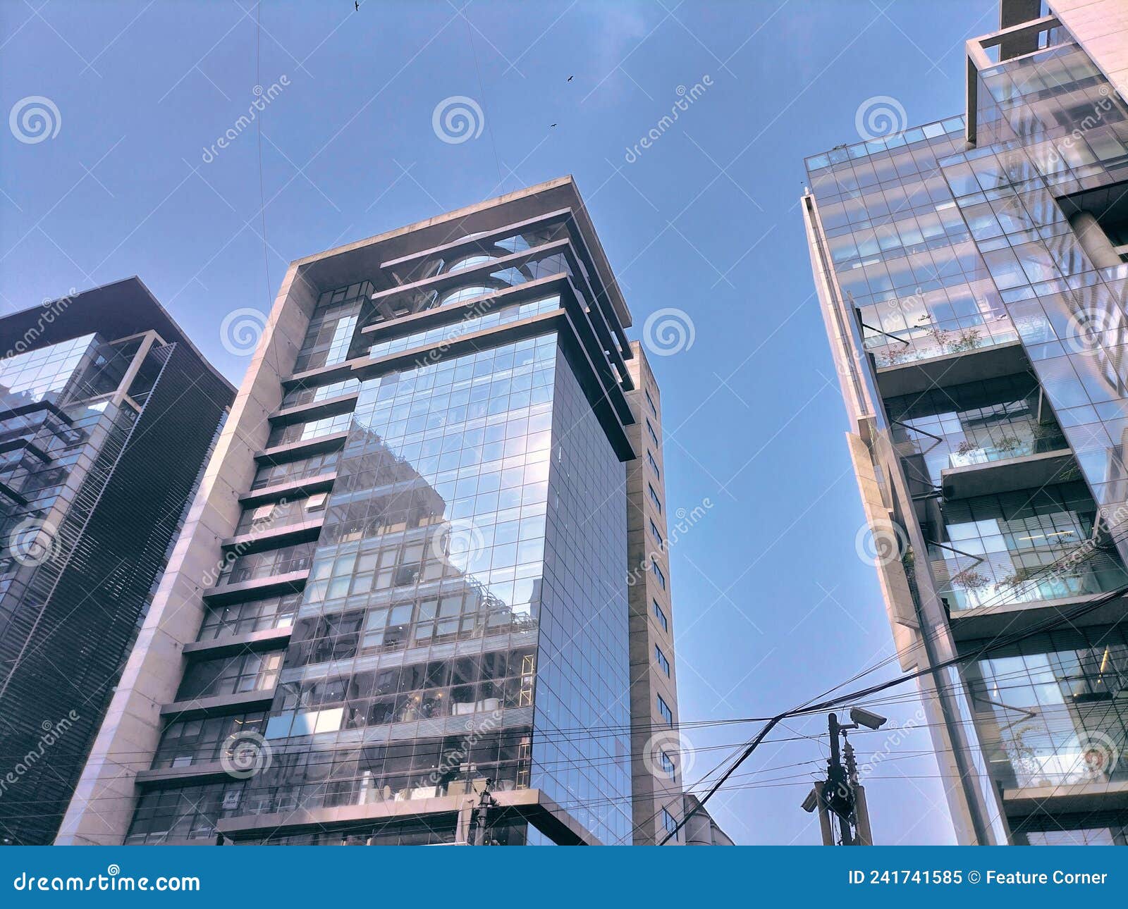 Skyscraper Mordern Luxury Apartment Building Stock Image - Image of ...