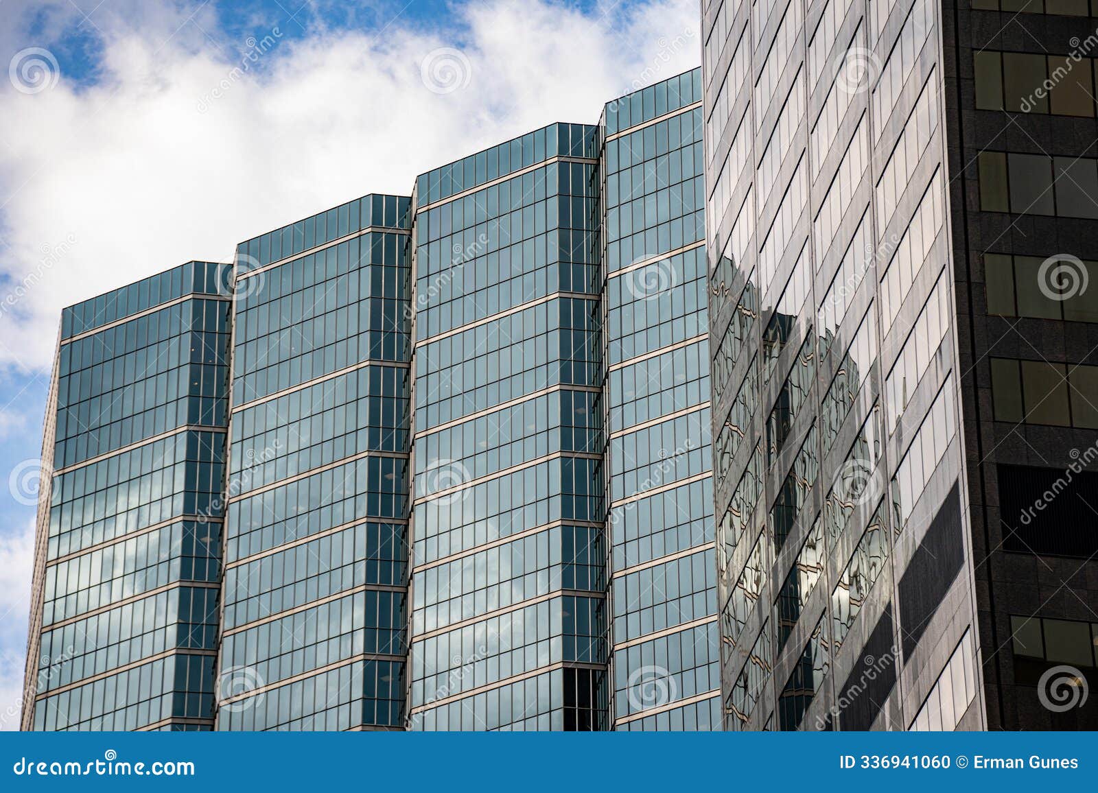 Skyscraper Office Buildings in the Toronto Downtown Stock Photo - Image ...