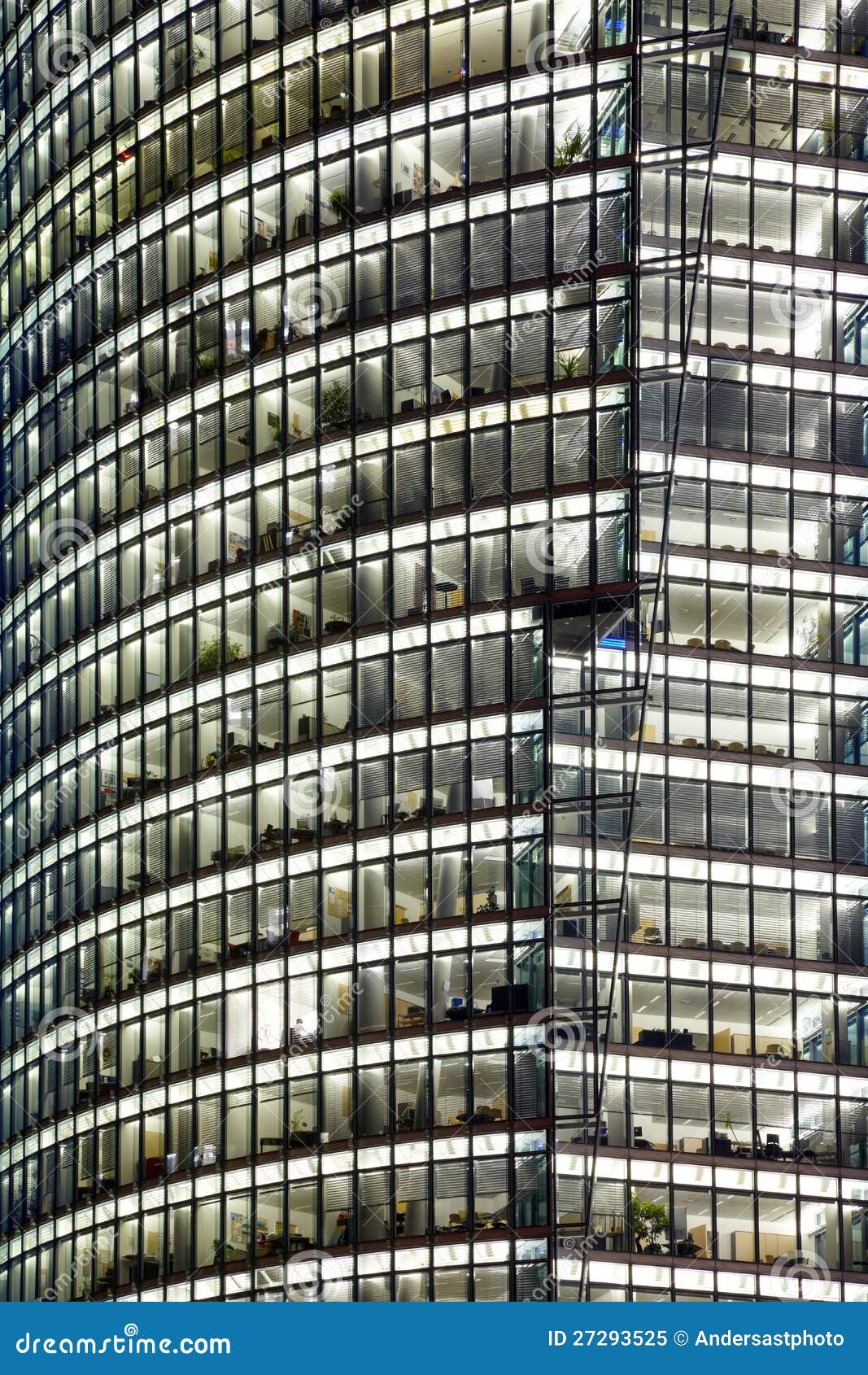 Skyscraper with offices stock image. Image of center - 27293525