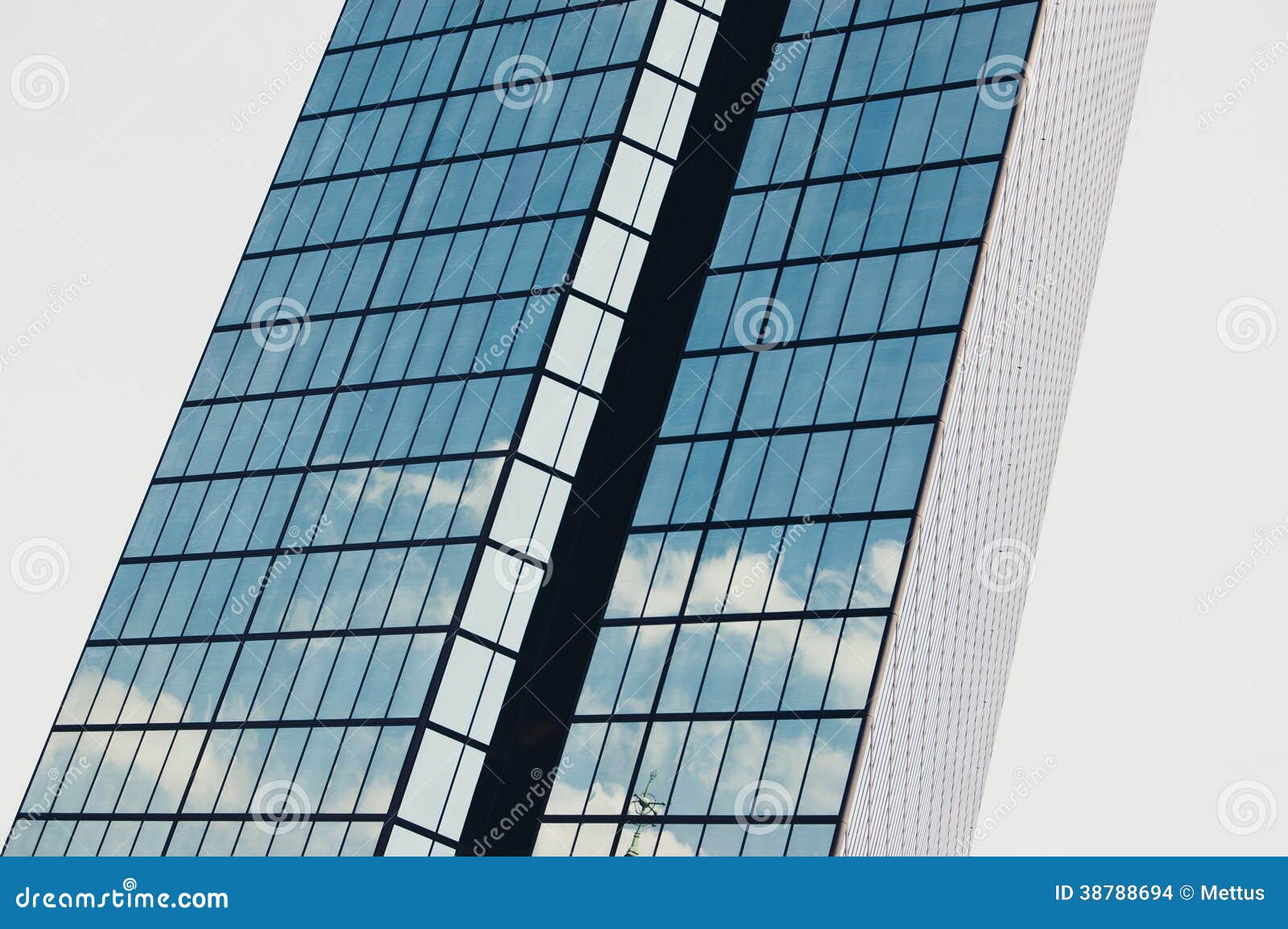 Skyscraper Part Against Sky Stock Photo - Image of background, building ...