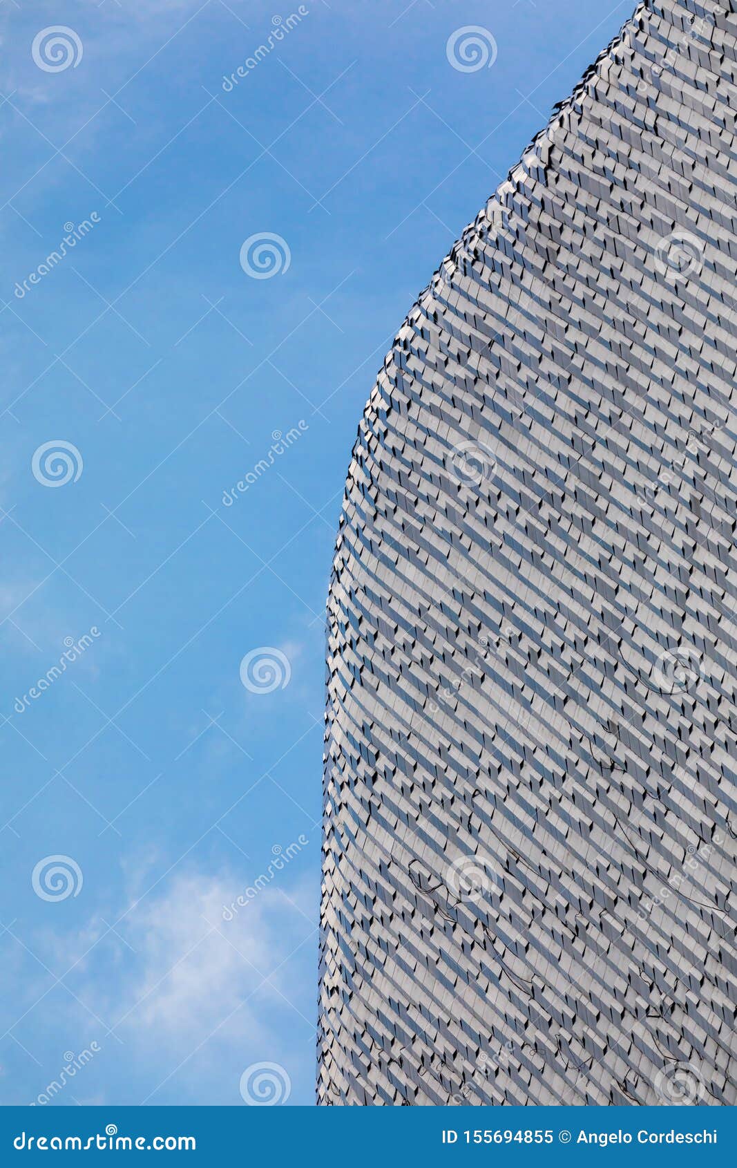 Skyscraper Profile of a Skyscraper Wall Background with Repeated ...