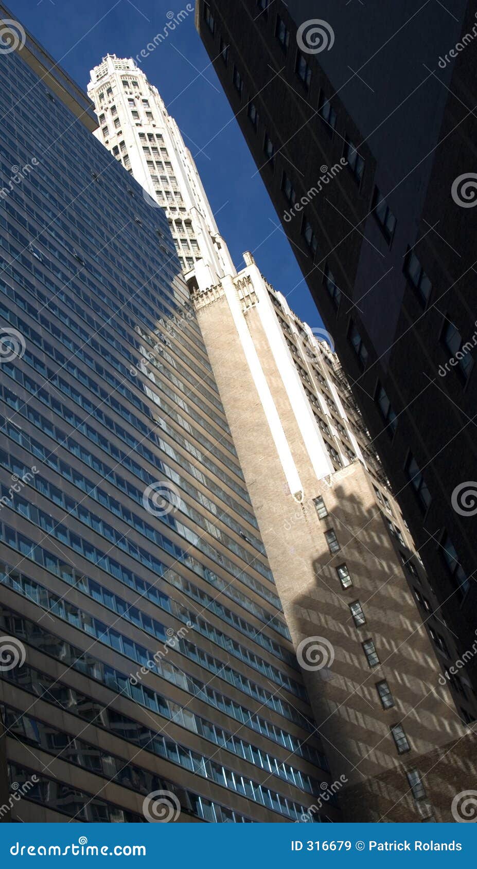 Skyscraper reflection stock image. Image of reflect, city - 316679