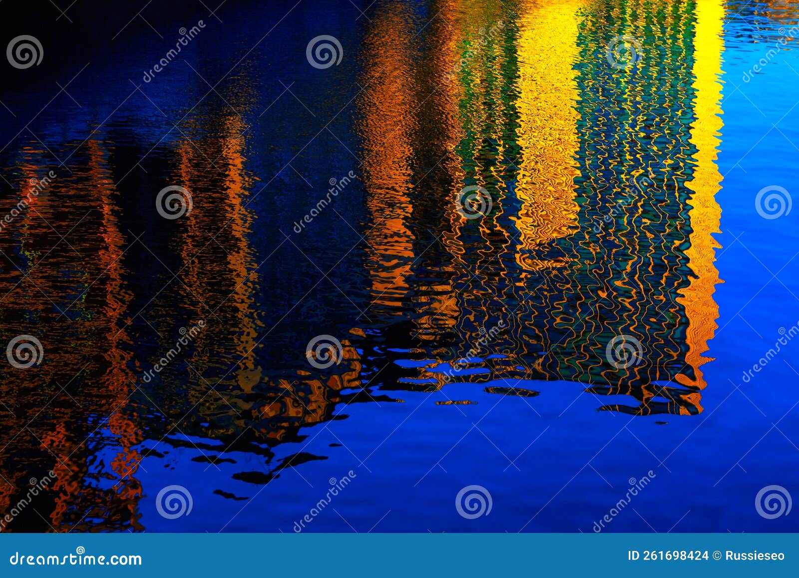 Skyscraper Reflection in the Water Stock Photo - Image of city, liquid ...