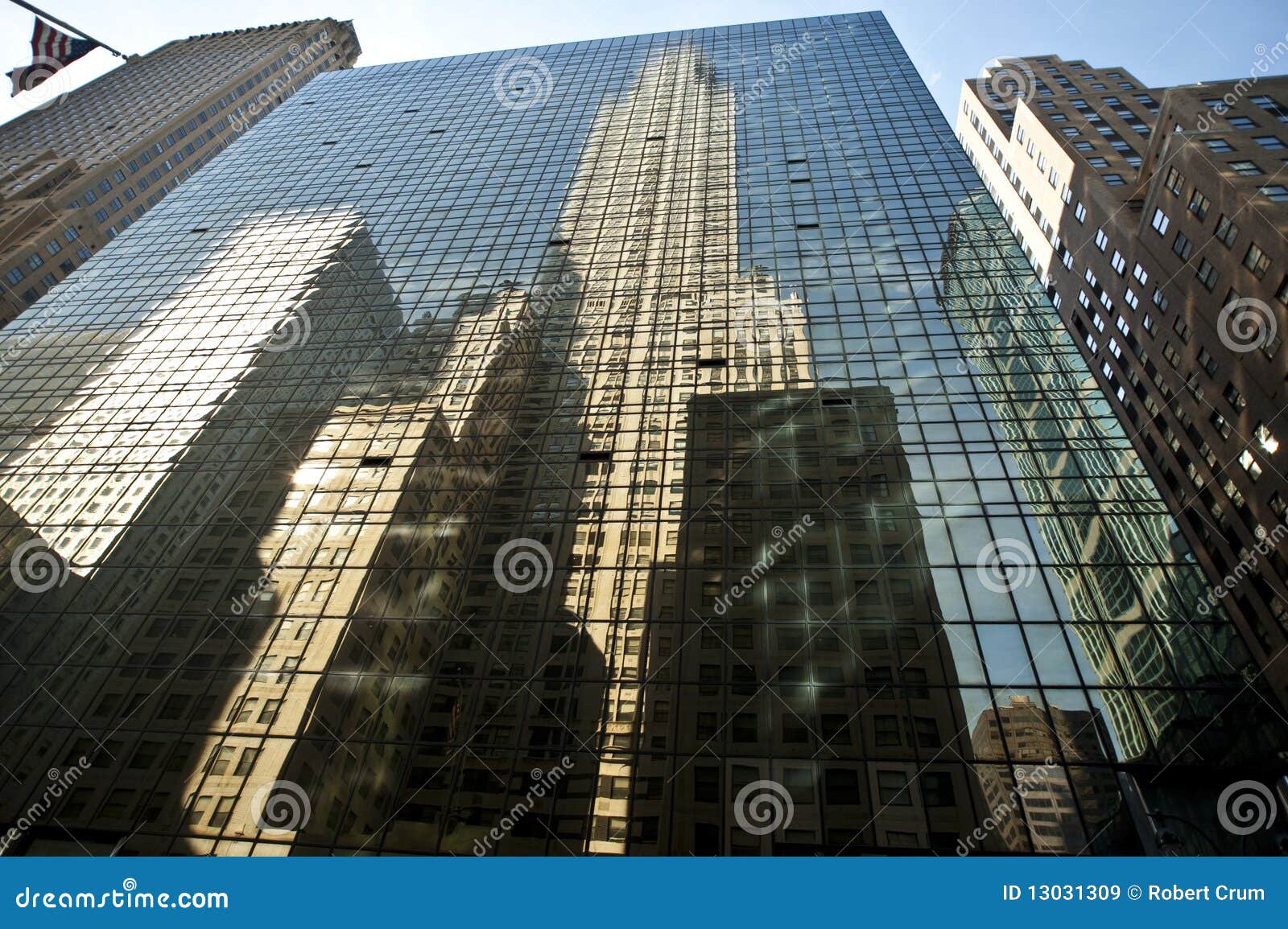 Skyscraper reflections stock image. Image of skyscraper - 13031309
