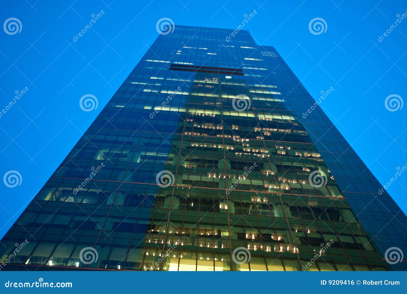 Skyscraper reflections stock photo. Image of skyline, city - 9209416