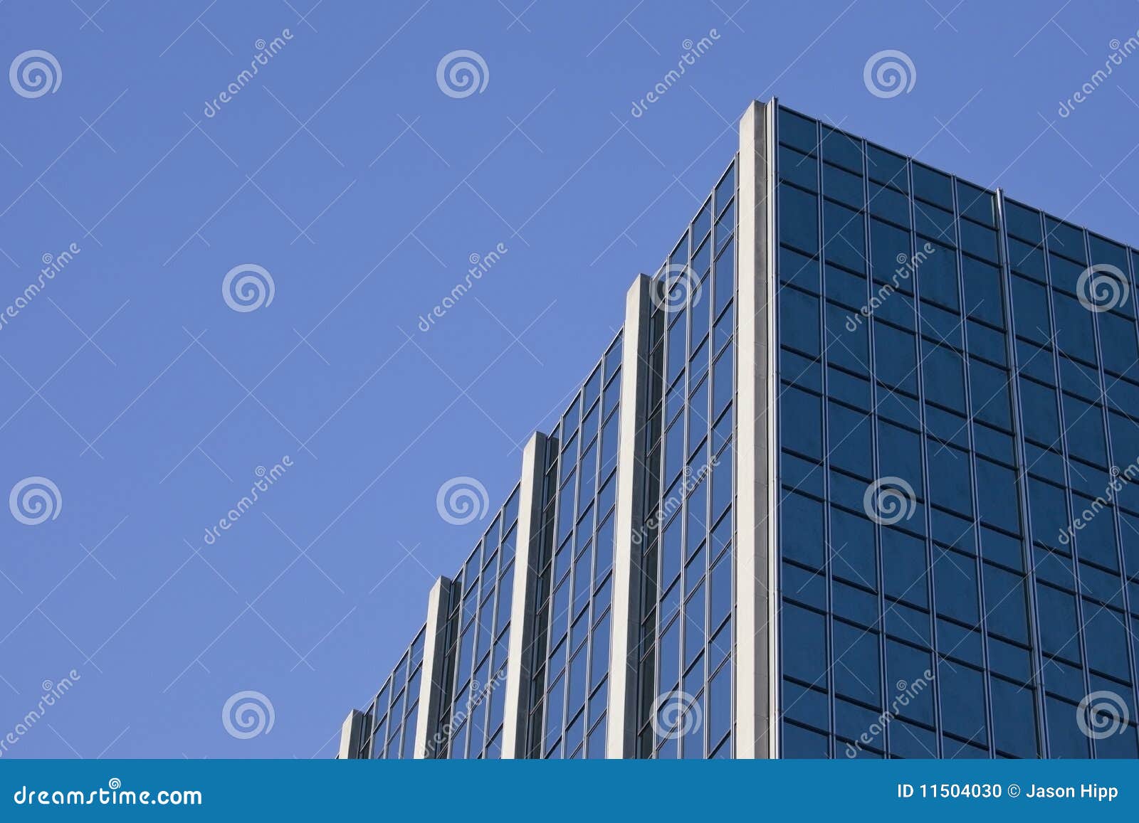 Skyscraper S Edge with Blue Sky Stock Photo - Image of exterior, tall ...