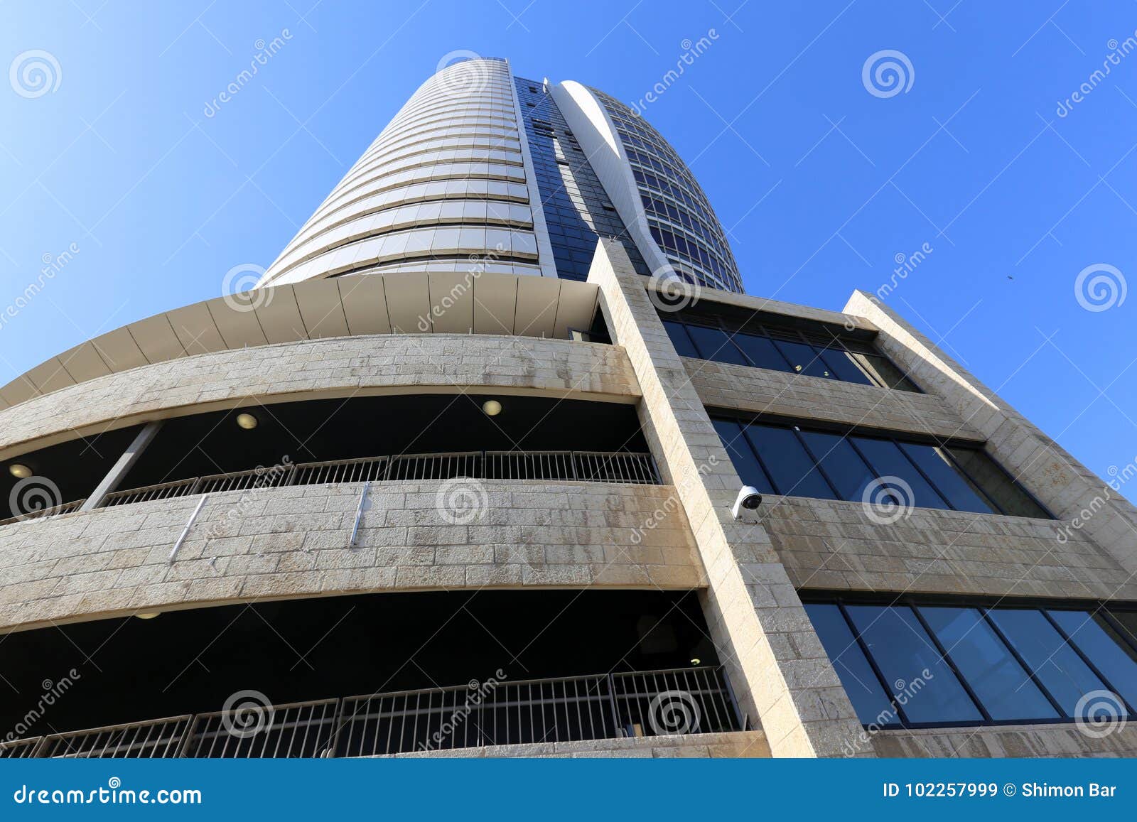 Skyscraper Sail in Haifa stock image. Image of skyscraper - 102257999